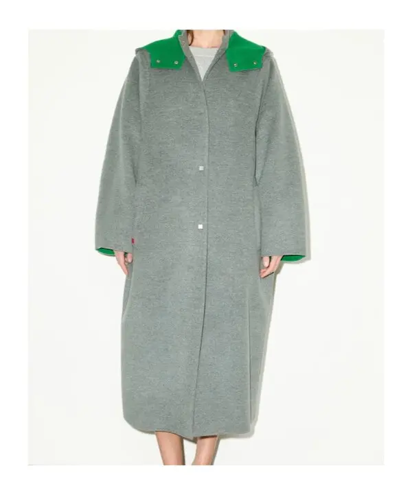 Max & Co. Oversized Double-woven Wool Coat