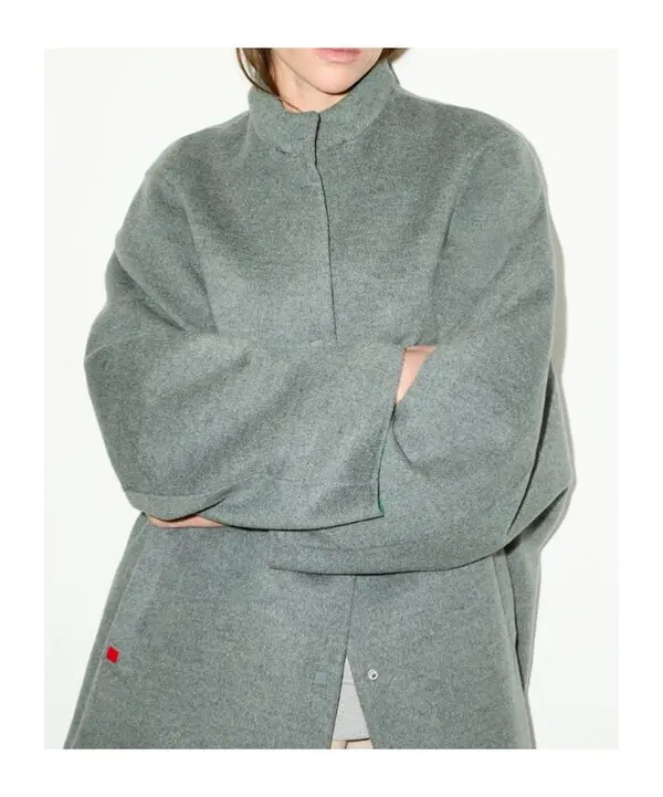 Max & Co. Oversized Double-woven Wool Coat