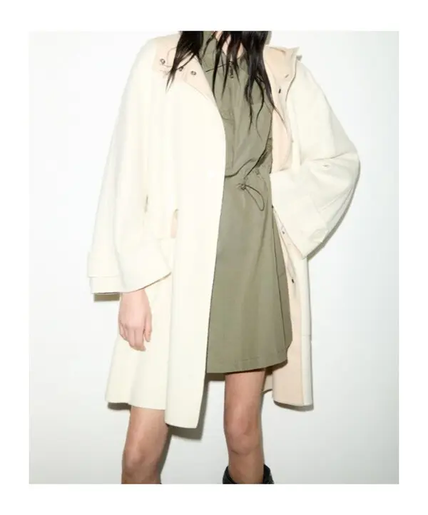 MAXCO. Double-woven Wool Parka
