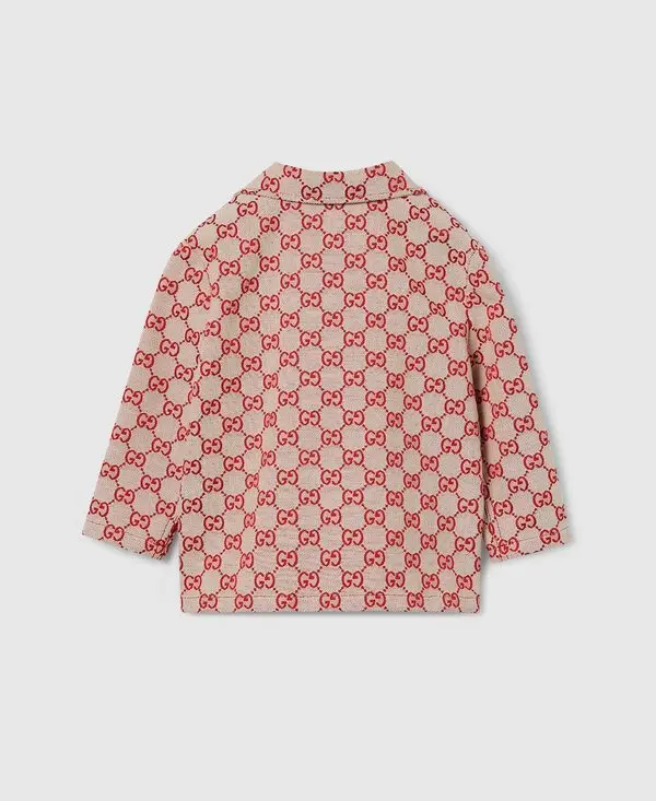 Gucci Baby Gg Canvas Jacket