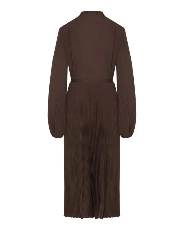 TOM FORD Pleated Long Shirt Dress