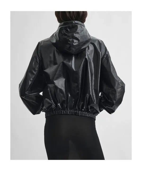 Phoebe Philo Anorak Hooded Leather Jacket