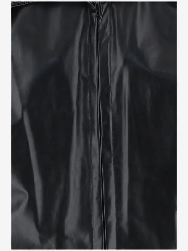 Phoebe Philo Anorak Hooded Leather Jacket