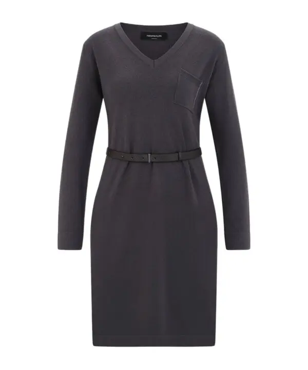 Fabiana Filippi V-neck Belted Dress