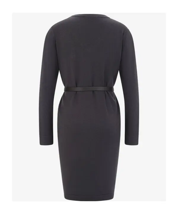 Fabiana Filippi V-neck Belted Dress