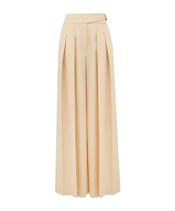 Zimmermann Valiant Wool Buckled Pant