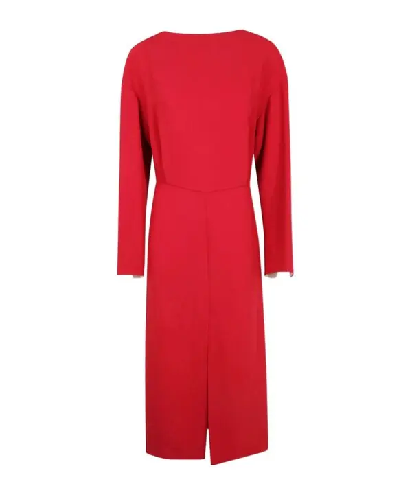 Carven Long-sleeve Midi Dress