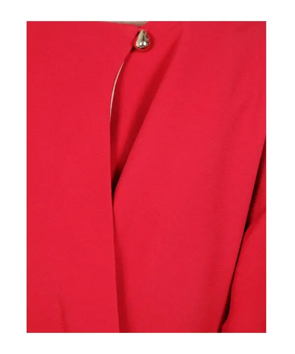 Carven Long-sleeve Midi Dress
