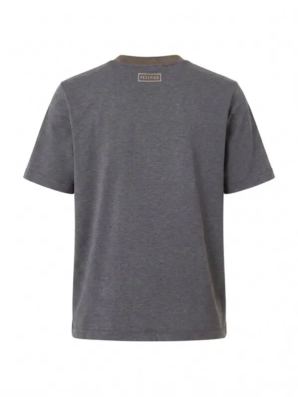 Peserico Crew-neck Knit T-shirt