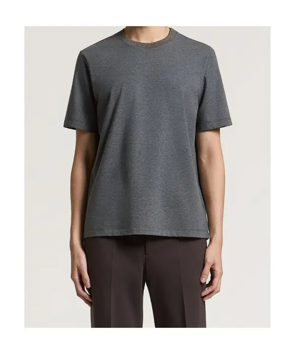 Peserico Crew-neck Knit T-shirt