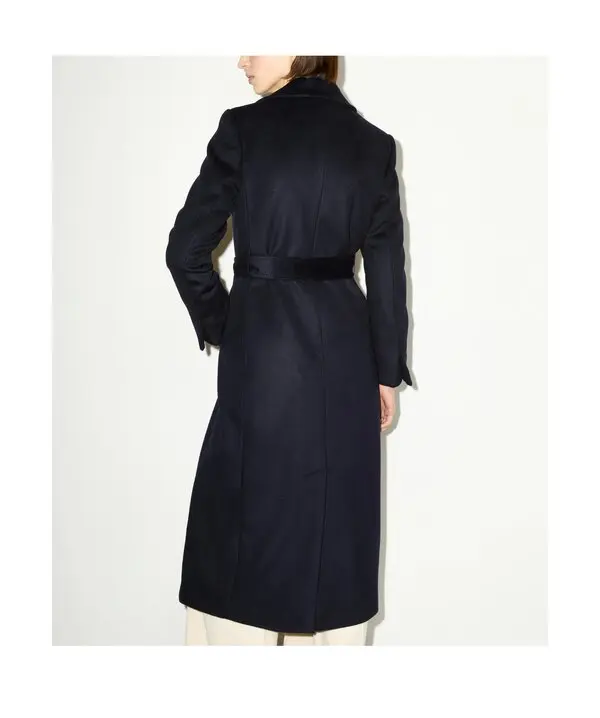 MAXCO. Longrun Coat In Drap Navy