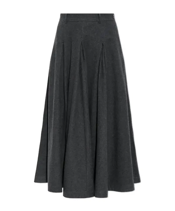 BY MALENE BIRGER High-waisted Design Midi Skirt