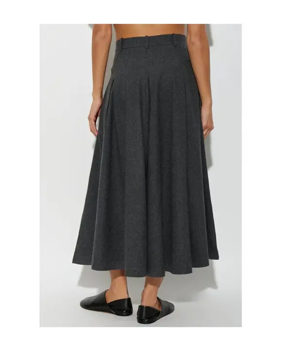 BY MALENE BIRGER High-waisted Design Midi Skirt