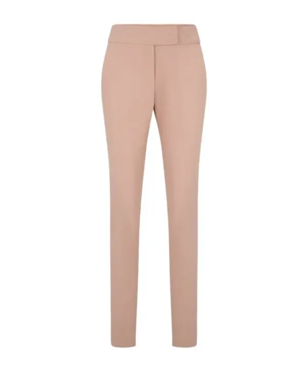 Fabiana Filippi Pleated Tapered Casual Trousers - Nude