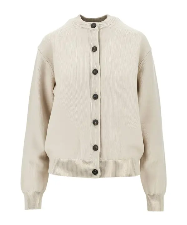 Jacquemus Logo Intarsia Button-up Cardigan