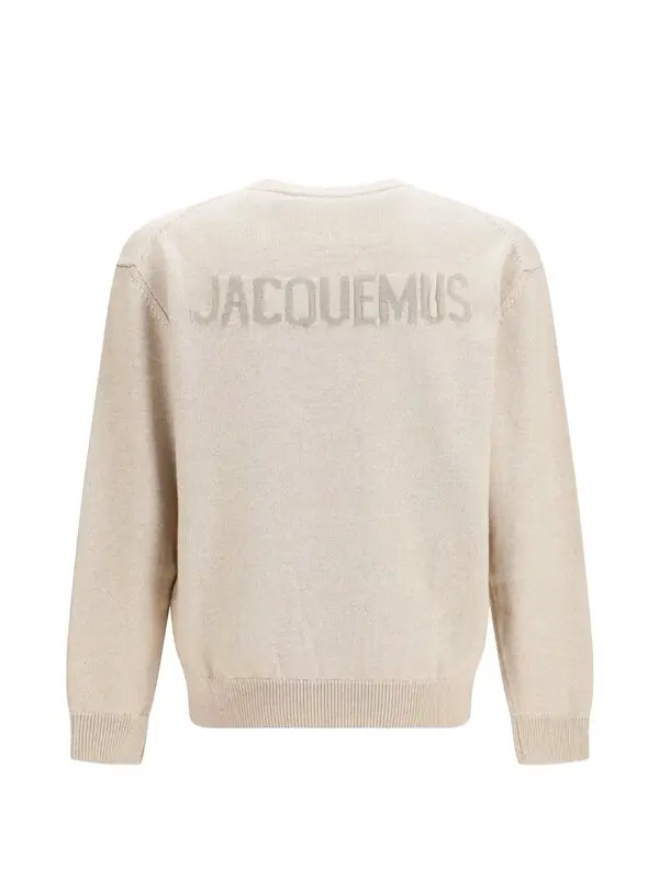Jacquemus Logo Intarsia Button-up Cardigan