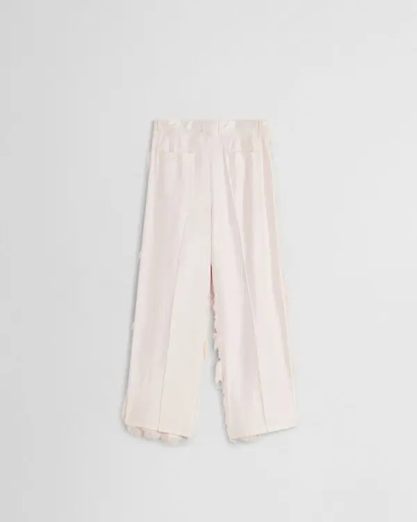 Phoebe Philo Tasseled Casual Trousers