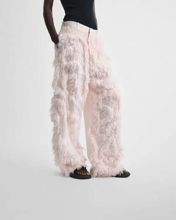 Phoebe Philo Tasseled Casual Trousers