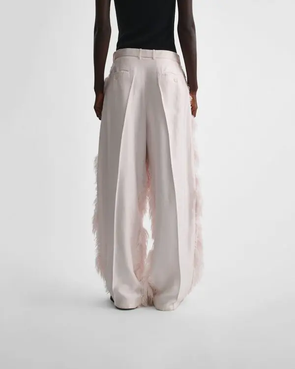 Phoebe Philo Tasseled Casual Trousers