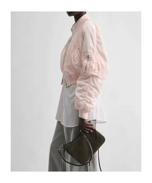 Phoebe Philo Cropped Bomber Jacket