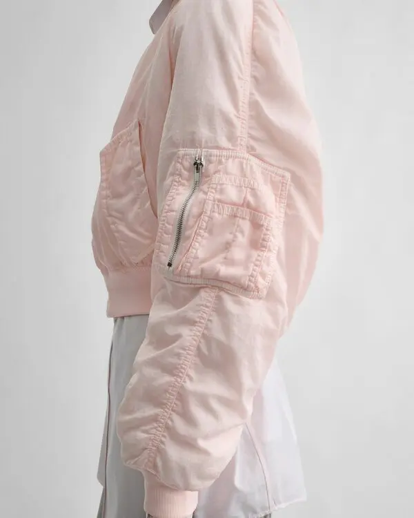 Phoebe Philo Cropped Bomber Jacket