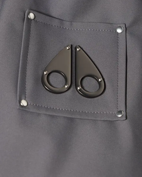 Moose Knuckles Jacques Shirt Jacket - Cement Ash