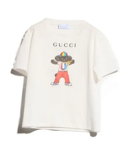 Gucci Dog Print T-shirt - White