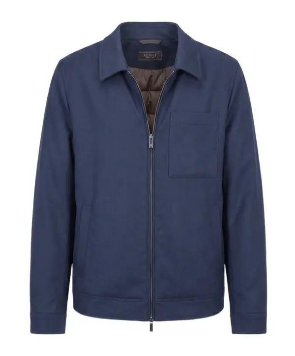 Peserico Zipped Bomber Jacket