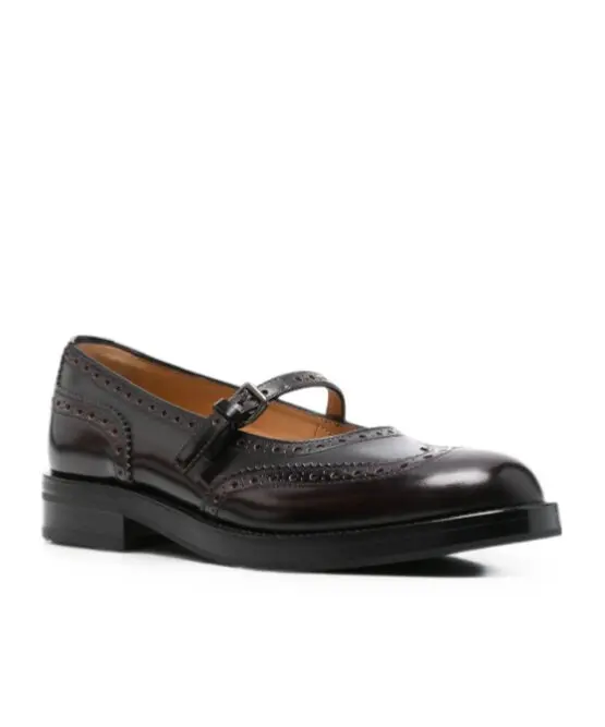 Church's Sheila Brogue-detail Buckle-fastening Loafers - No