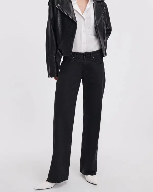 Rag & Bone Cam Loose-fit Straight-leg Jeans