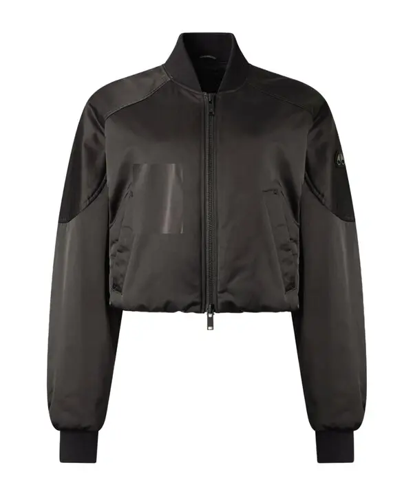 Moose Knuckles Long-sleeve Bomber Jacket - Black