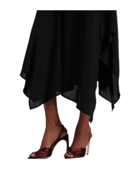 Victoria Beckham Draped Midi Dress