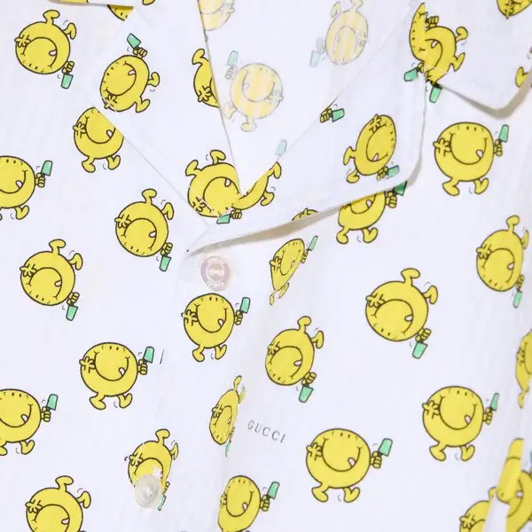 Gucci Mr. Little Miss Character Print Shirt