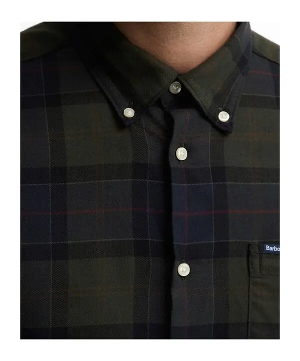 Barbour Buttondown Plaid Long Sleeve Shirt