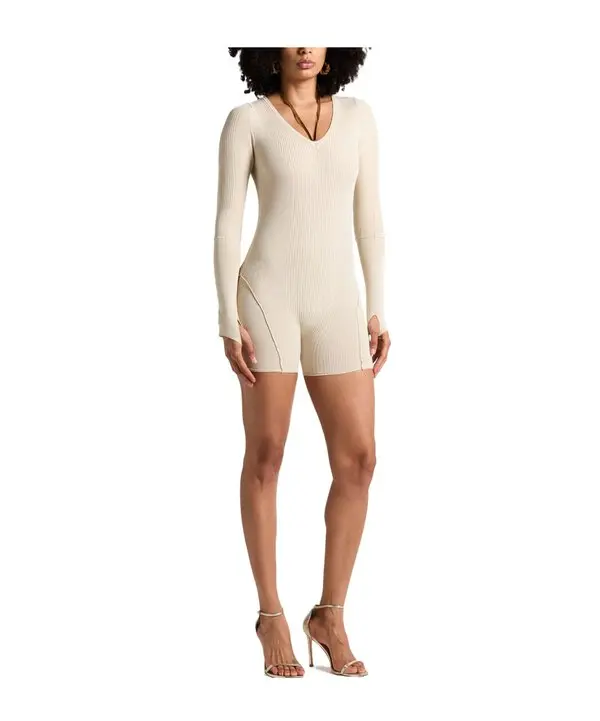 Jacquemus Long Sleeves Playsuits