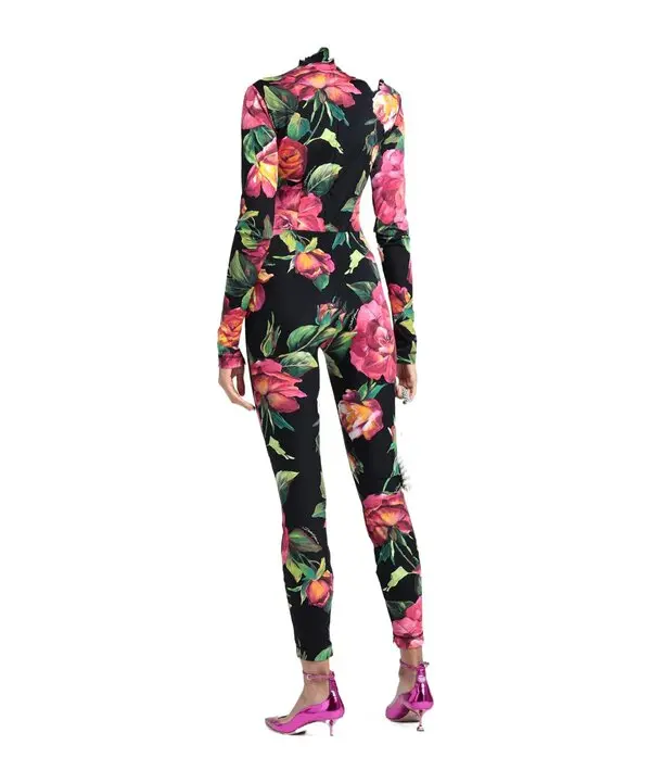 Dolce & Gabbana Floral-print Jumpsuits