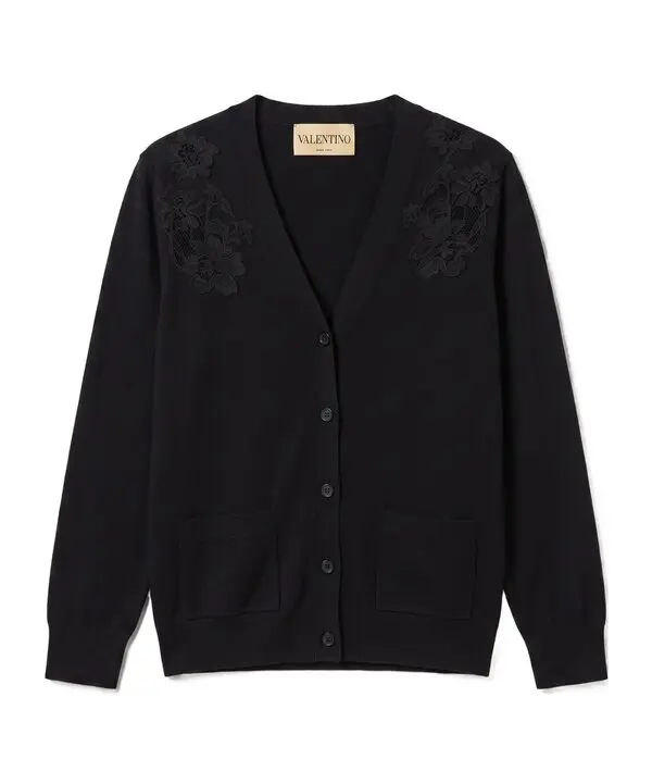 Valentino Garavani Embroidered Cardigan