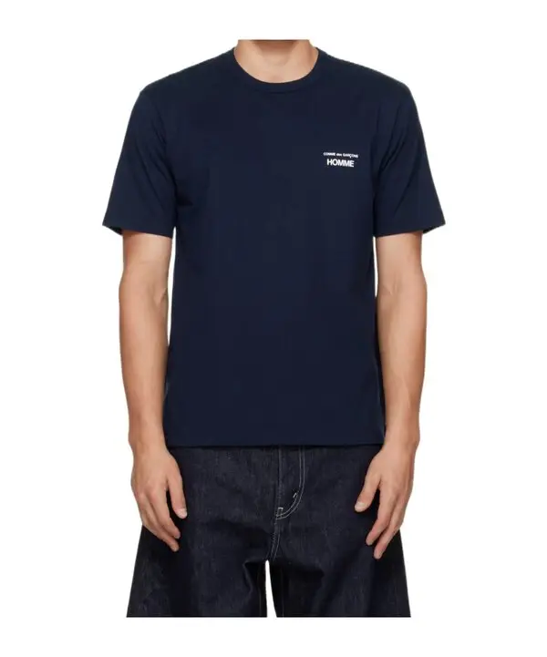 Comme Des Garçons Short-sleeved T-shirt - Navy Blue