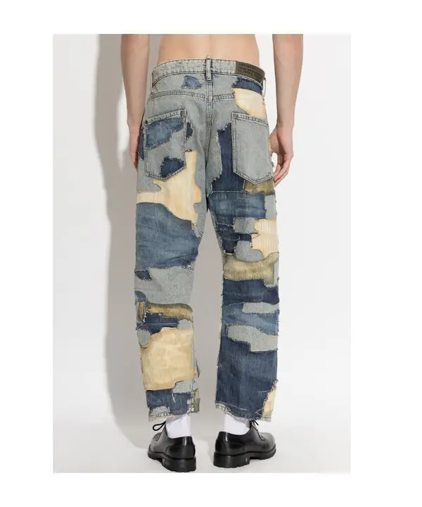 Dsquared2 Patchwork Design Jeans