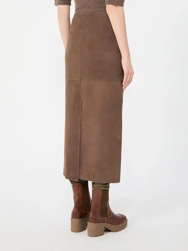 Max Mara Suede Skirt