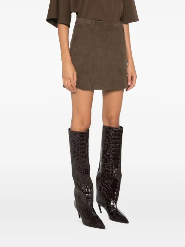 DUNST Belted Skirt