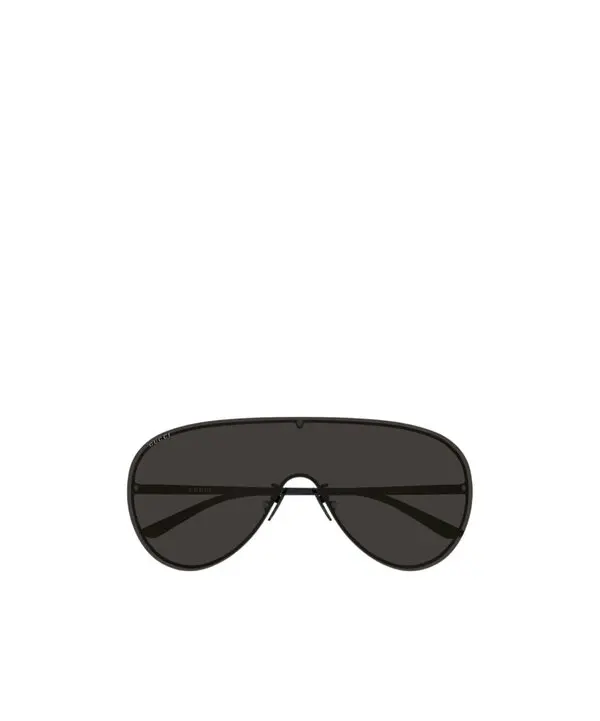Gucci Extra Large Frameless Goggles - Black