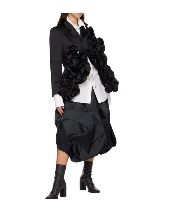 Comme Des Garçons Bubble-hem Skirt