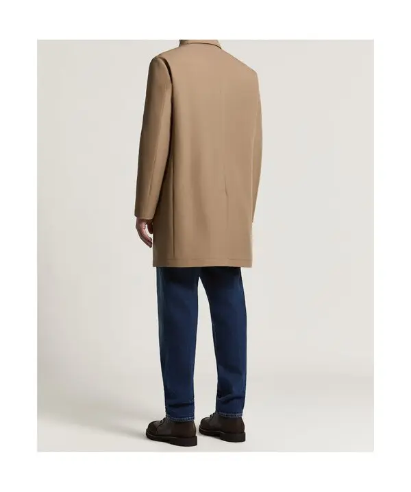 Peserico Single-breasted Twill Coat