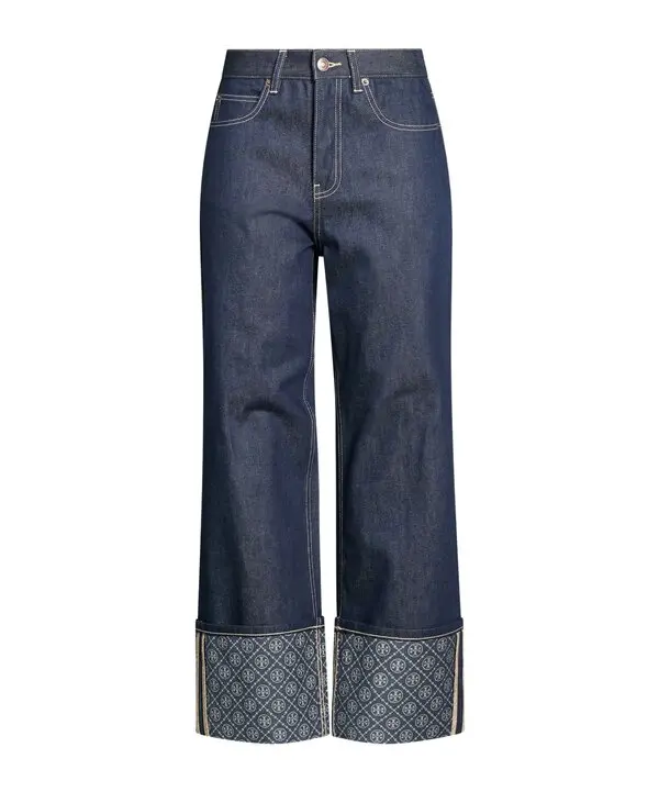 Tory Burch Straight Leg - Blue
