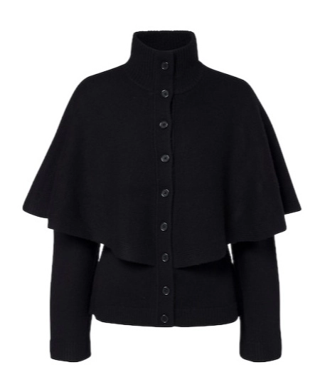 Vince Caped Wool-blend Cardigan