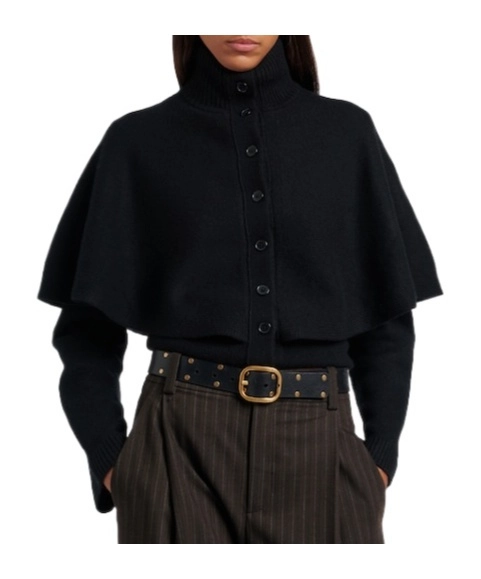 Vince Caped Wool-blend Cardigan