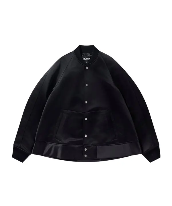 Comme Des Garçons Raglan Sleeved Jacket - Black