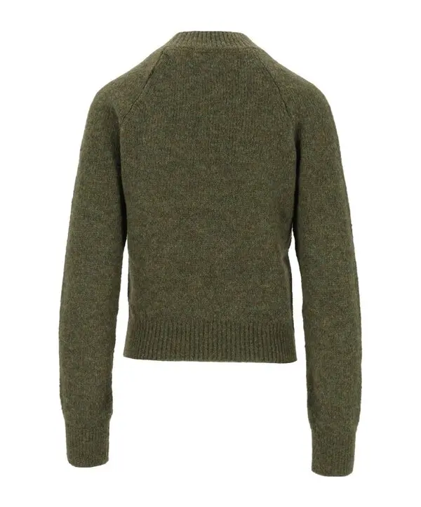 Dries Van Noten Texas High Crewneck Sweater - Green