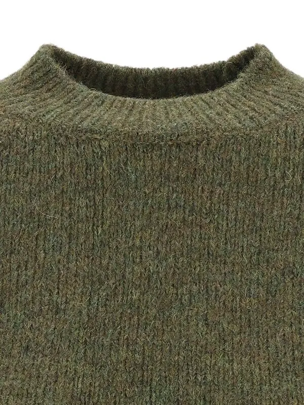 Dries Van Noten Texas High Crewneck Sweater - Green